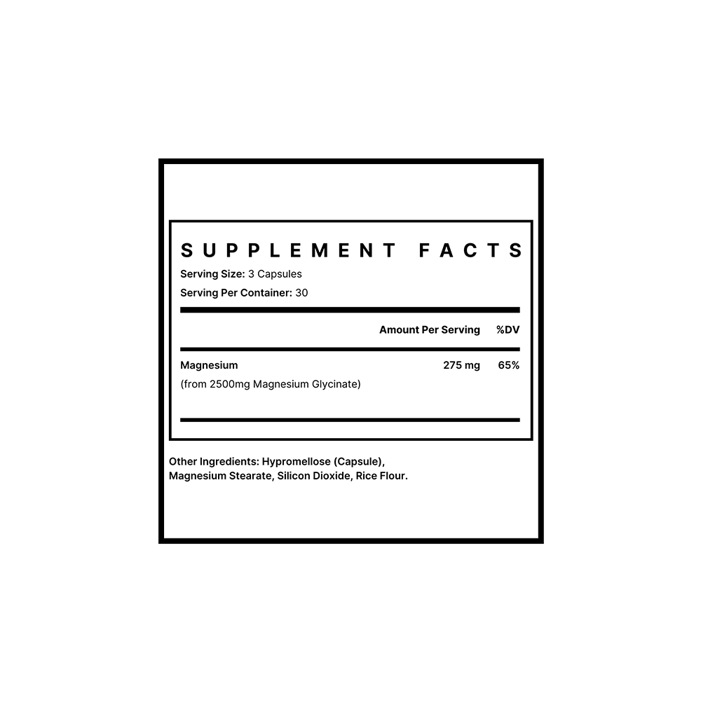 Magnesium Glycinate | Meo Nutrition
